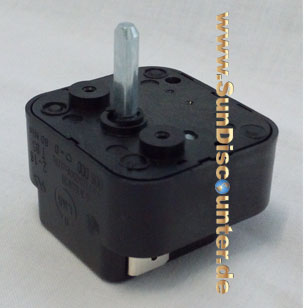 Zeitschaltuhr Diehl Typ 600, t85 & Zeitschaltuhrenknöpfe