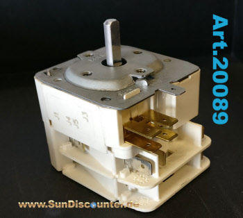 Zeitschaltuhr Diehl Typ 600, t85 & Zeitschaltuhrenknöpfe